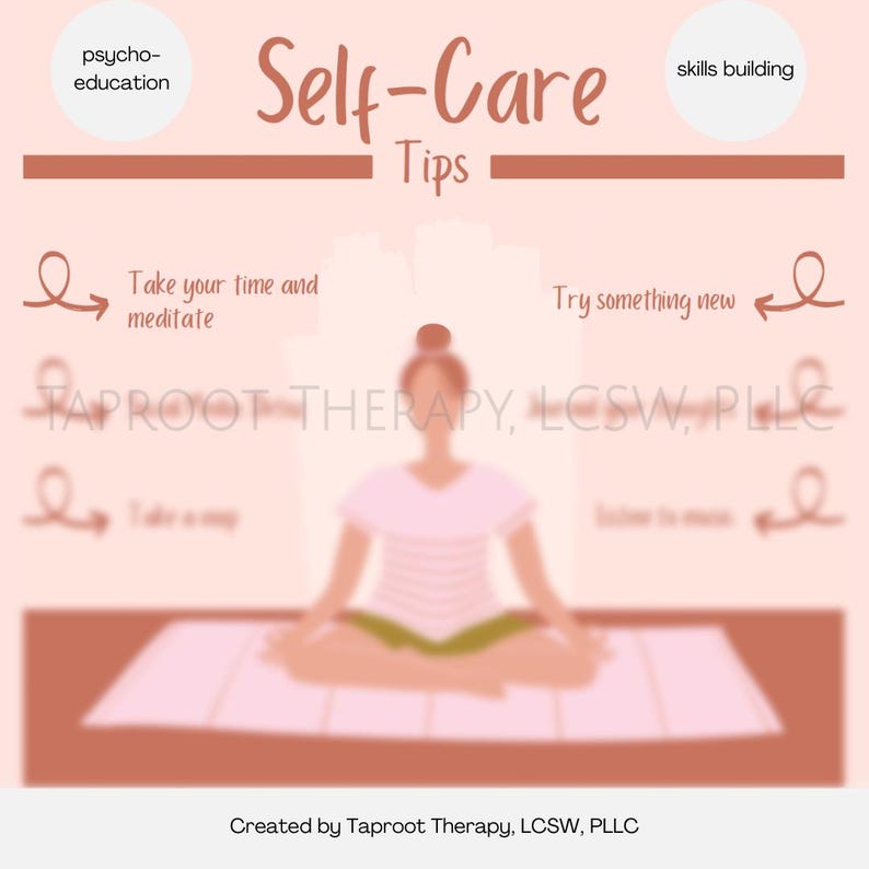 Self Care Tips - Etsy