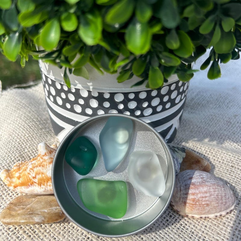Sea Glass Magnets - Etsy
