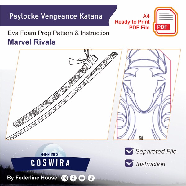 Katana Blueprint - Etsy