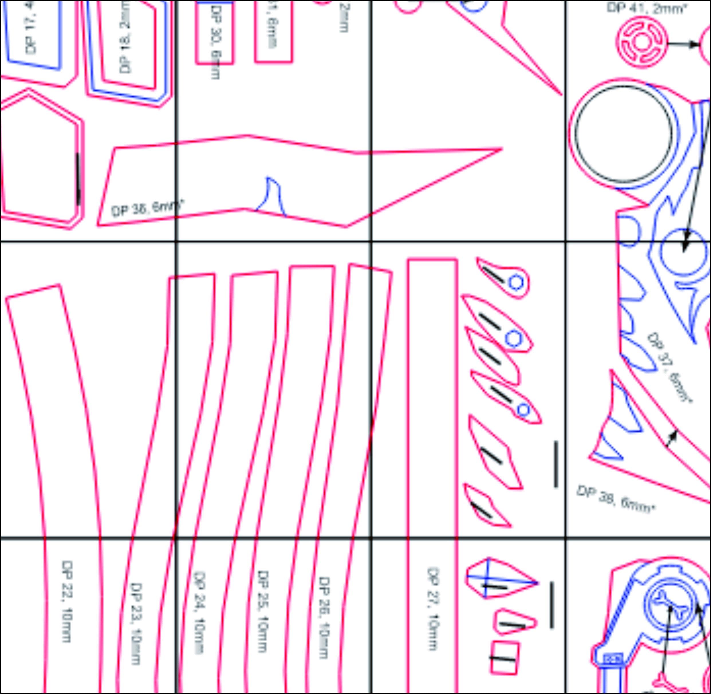 Pattern + Video on Youtube: Jinx Cosplay Fishbones Rocket Launcher From ...