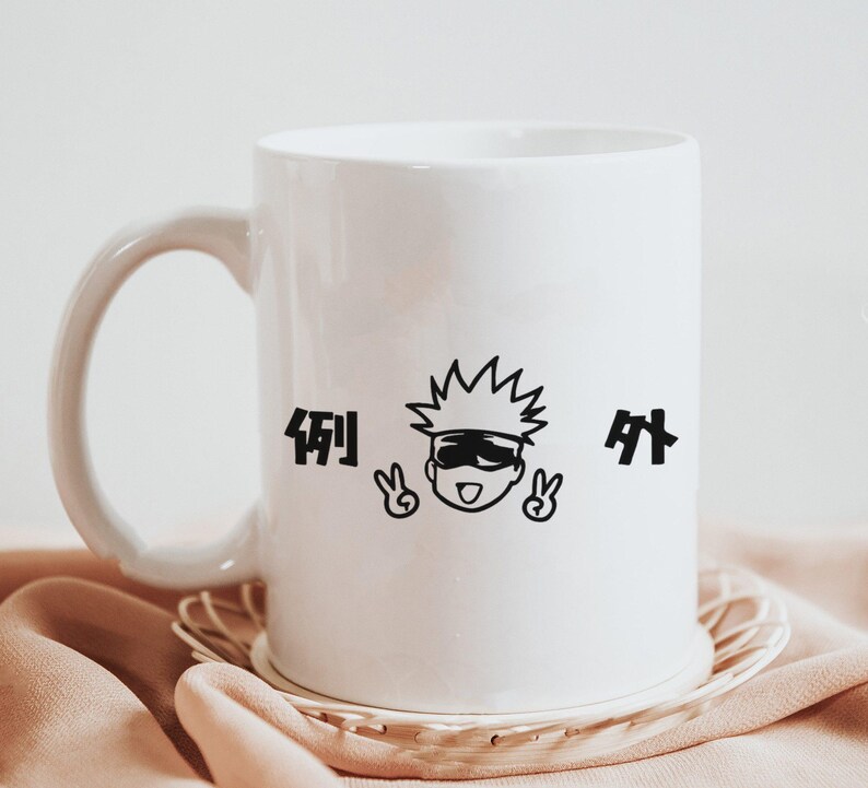 Gojo Satoru Coffee Mug: Jujutsu Kaisen Kawaii Anime Gift - Etsy Australia