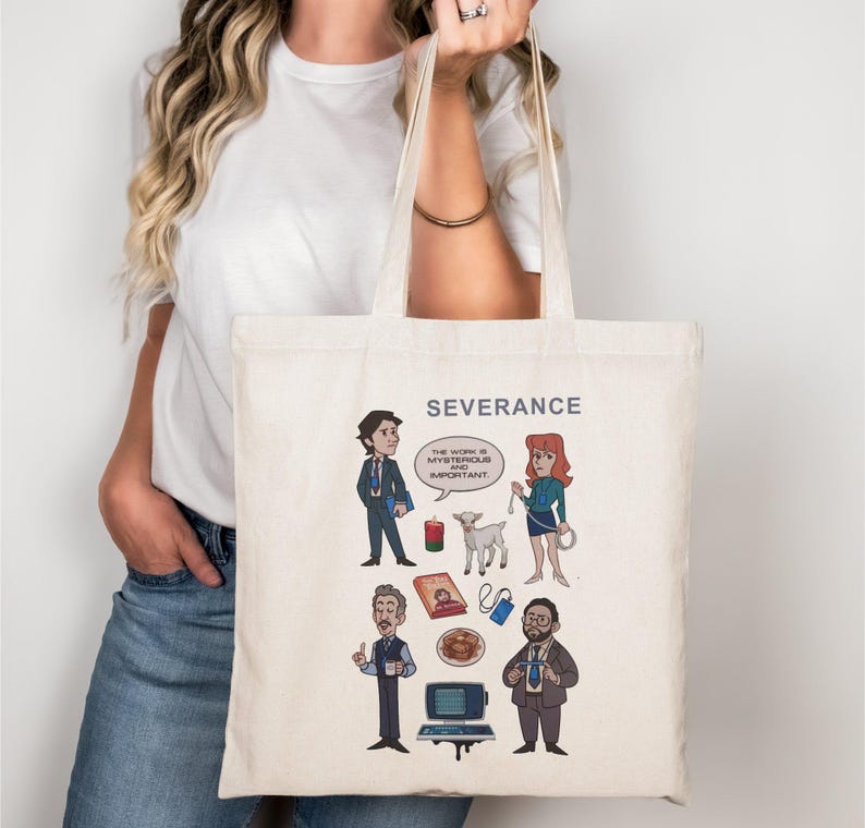 Fan Art MDR Crew Severance Tv Show Cotton Tote Bag Gift - Etsy