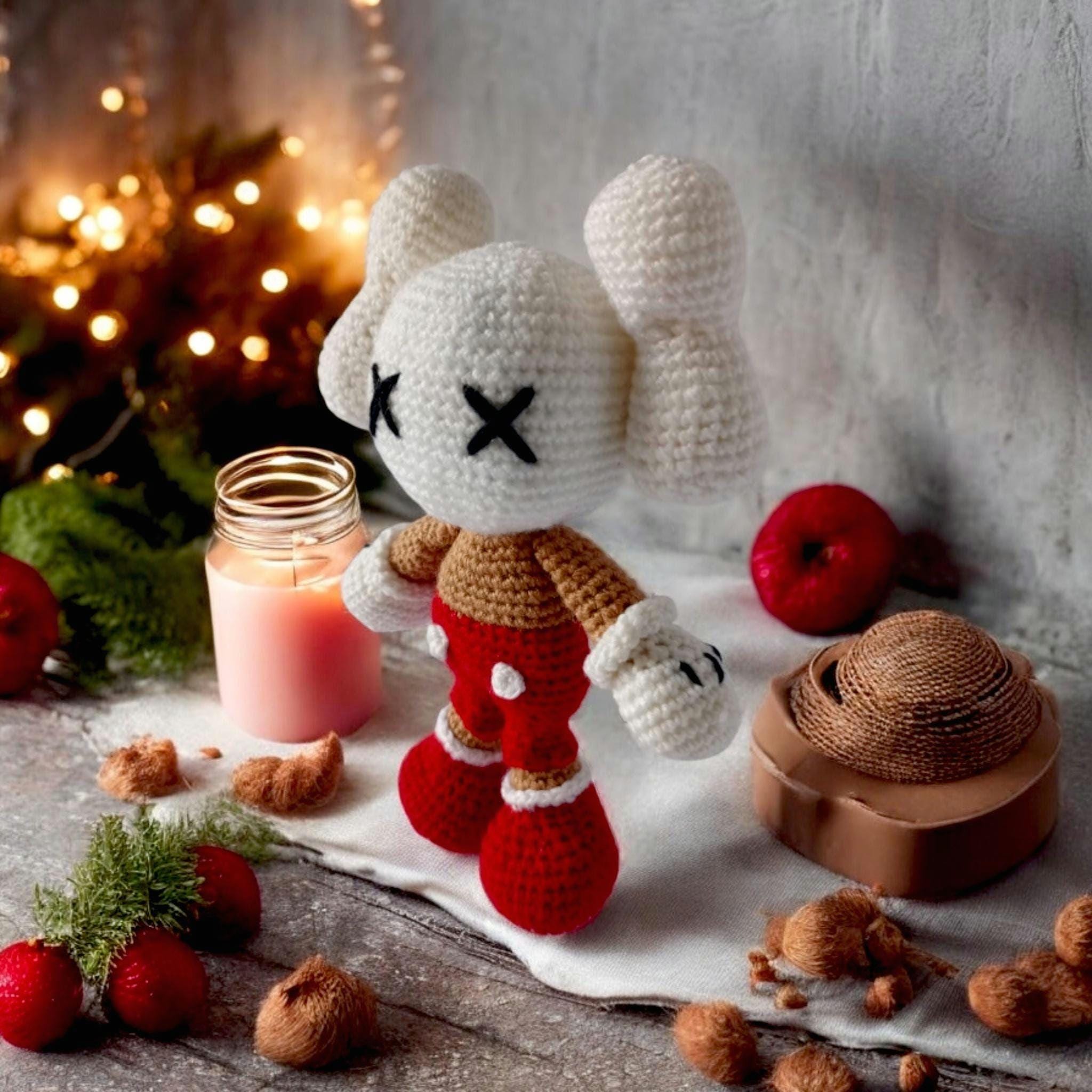 Christmas Kaws Crochet Pattern｜kaws Amigurumi ｜crochet Kaws Pattern ...