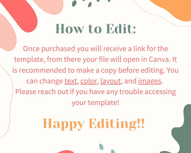 Editable Tracing Practice canva Preschool and Kindergarten Practice ...