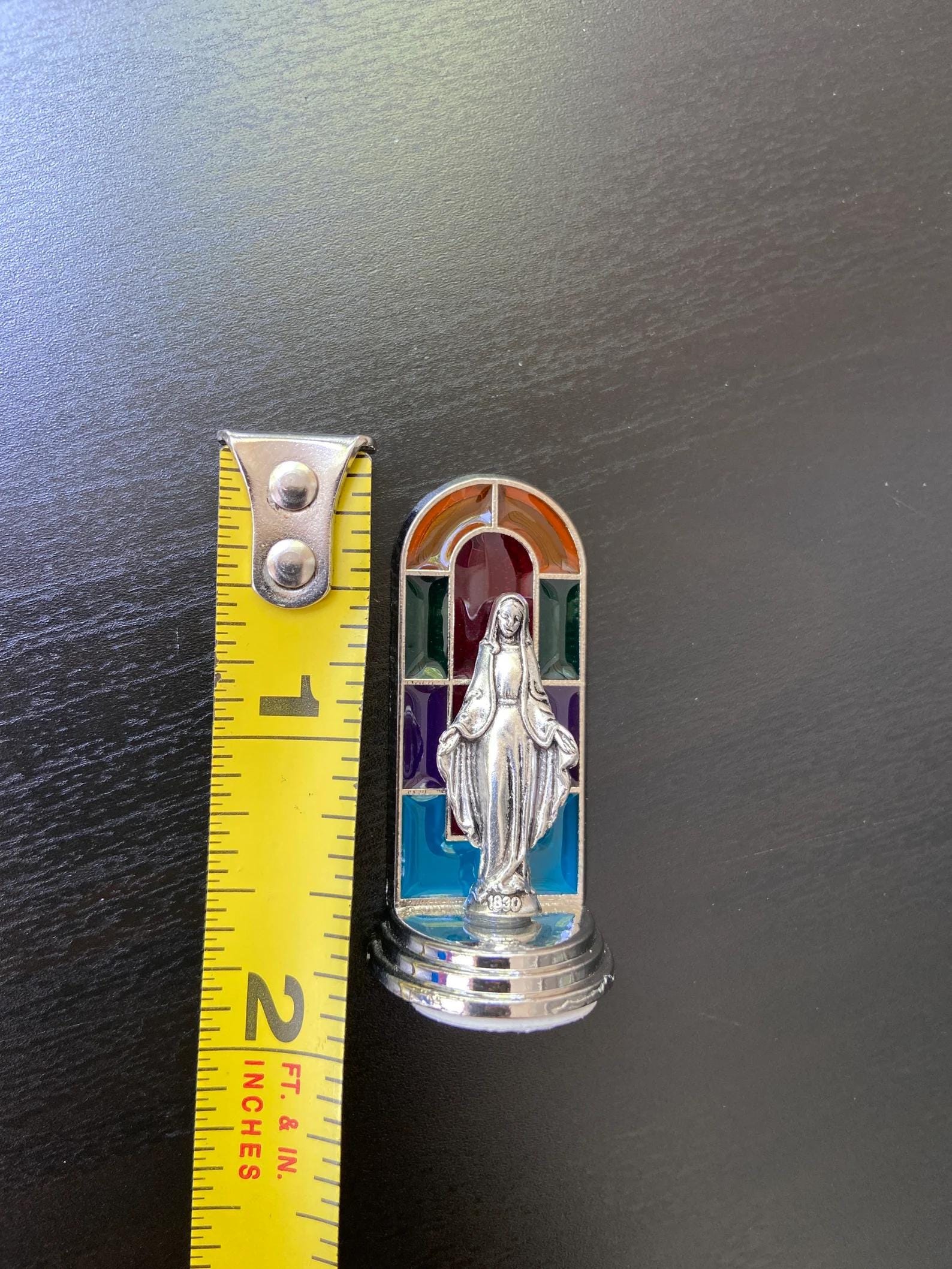 Mini Zinc Alloy Virgin Mary Statue, Catholic Decor (0.7x1.77in) - Etsy