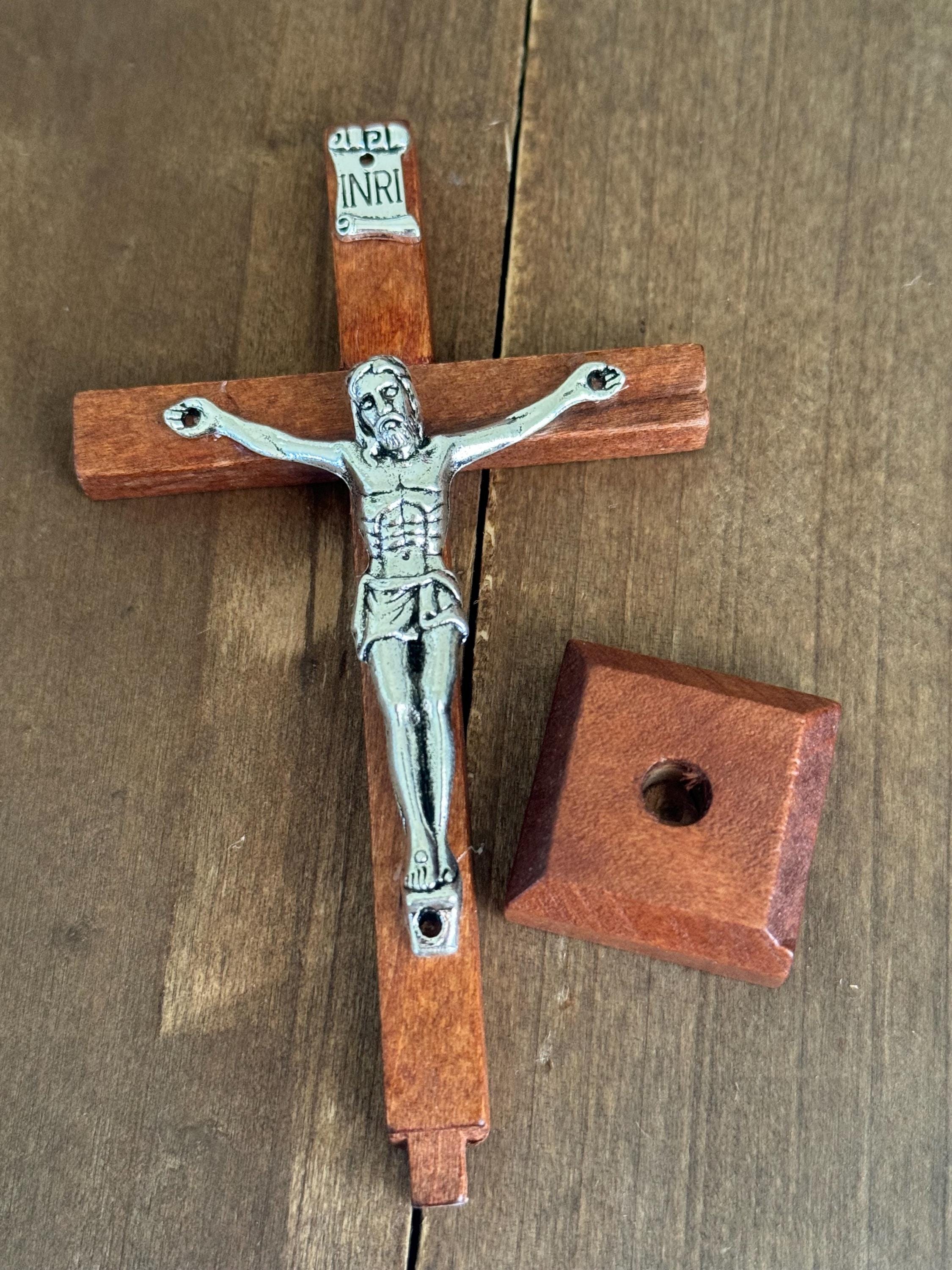 Crucifix Stand, Altar Stand With Detachable Base, Wooden Cross - Etsy