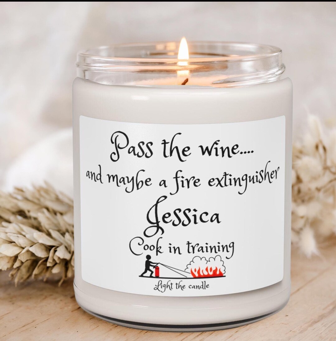 Personalized Adult Humor Candle, Fire Extinguisher, Christmas Gift ...