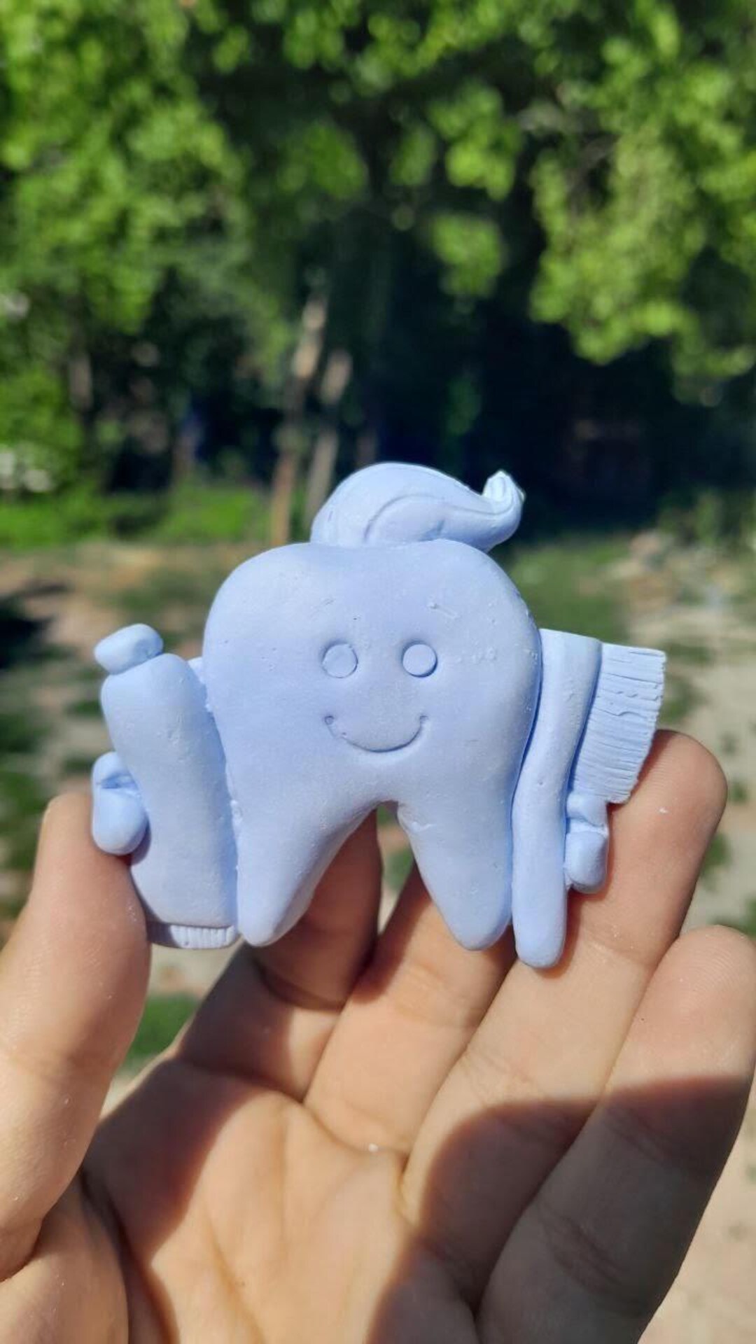 Unique Tooth-shaped Magnets Made From Stone Dust Perfect Keepsake for ...