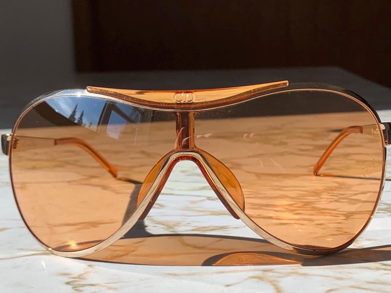 DIOR RODEO SUNGLASSES Vintage Aviator Dior Sunglasses Y2k Sunglasses ...