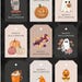 Spooky Halloween Gift Tags Printable Halloween Party Tags Halloween ...