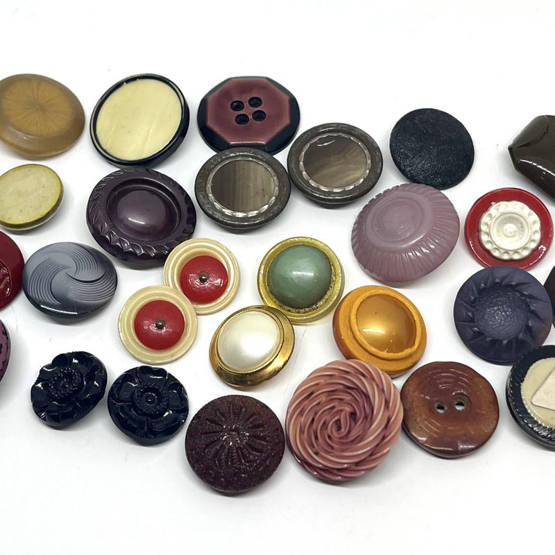 Celluloid Buttons - Etsy