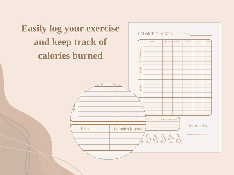 Calorie Tracker Weight Loss Tracker Nutrition Tracker Water Tracker ...