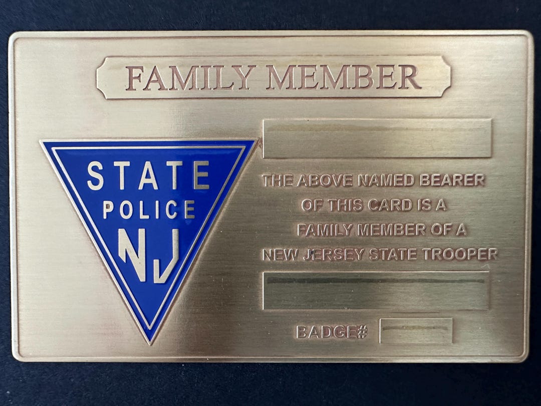 1 Lifetime PBA New Jersey FAMILY MEMBER Pba Gold Card - Etsy