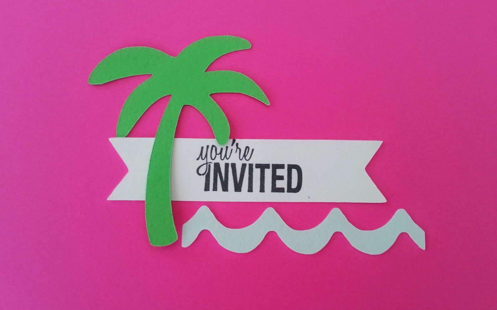 Pretty Palm Tree Die Cuts for Tropical Beach Projects - Etsy