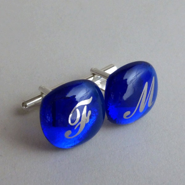 Monogram Cufflinks - Etsy