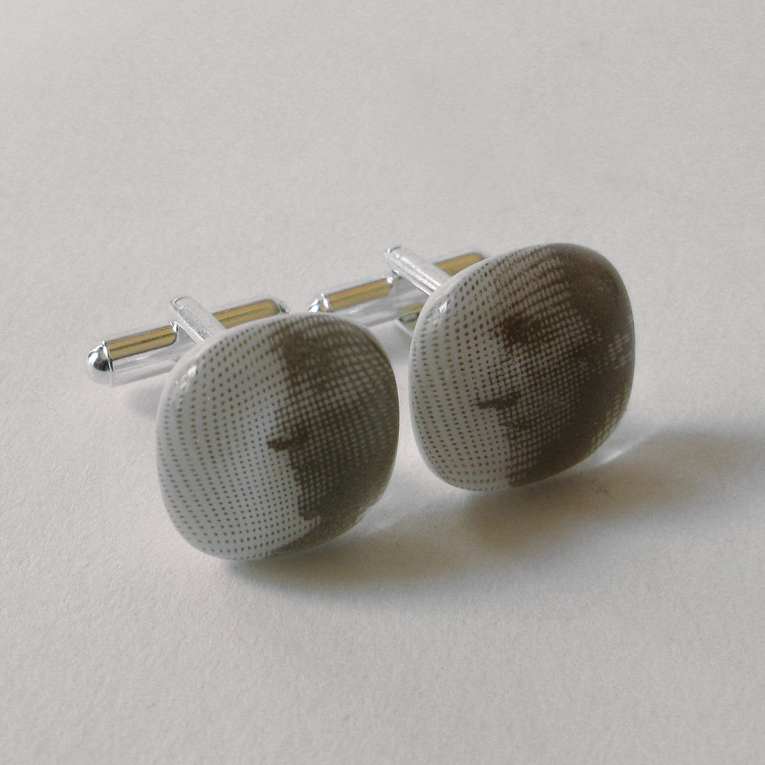 Marcel Duchamp Cufflinks - Fused Glass - Etsy