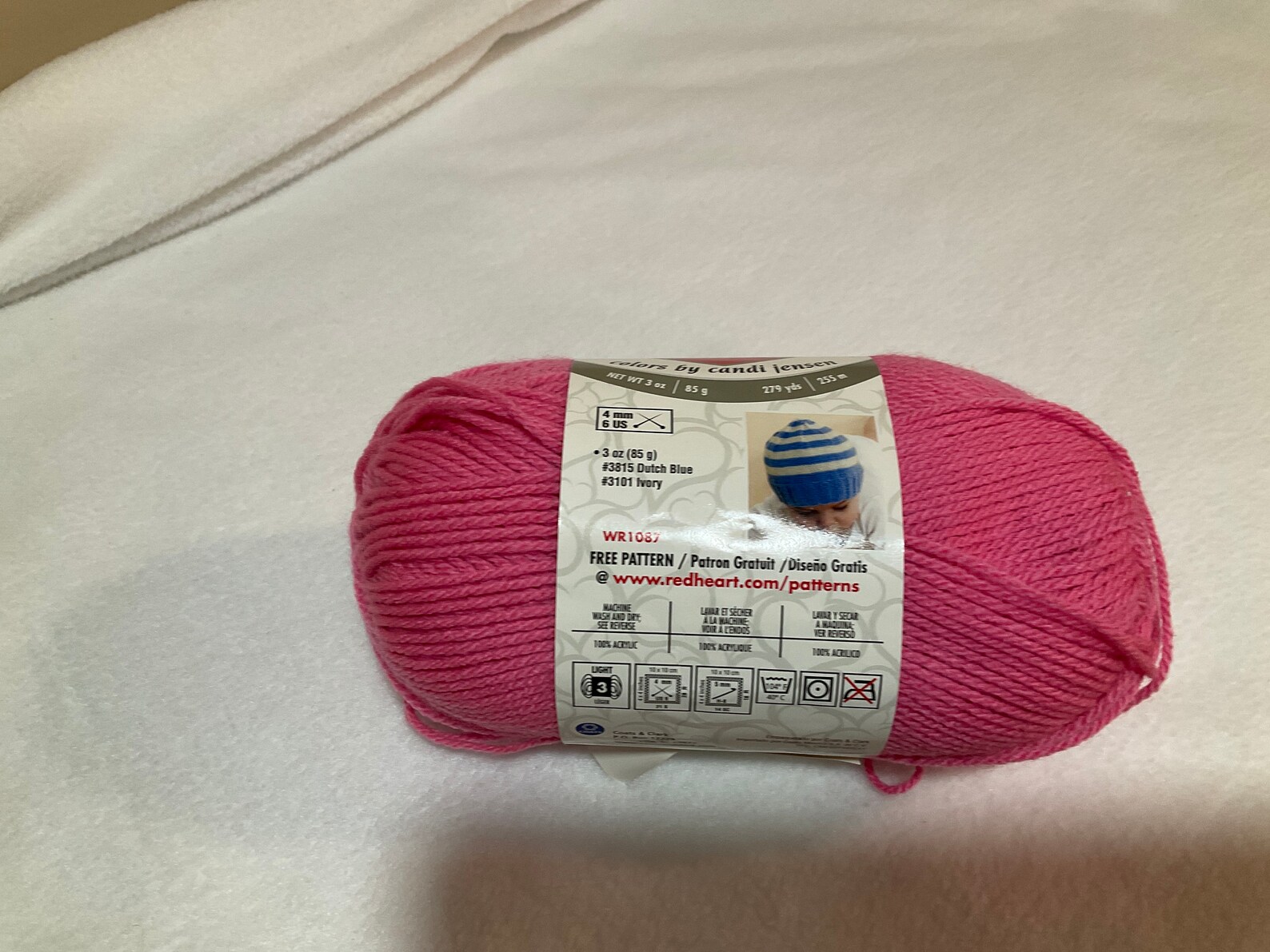 Red Heart Designer Sport Yarn Blush Rose - Etsy