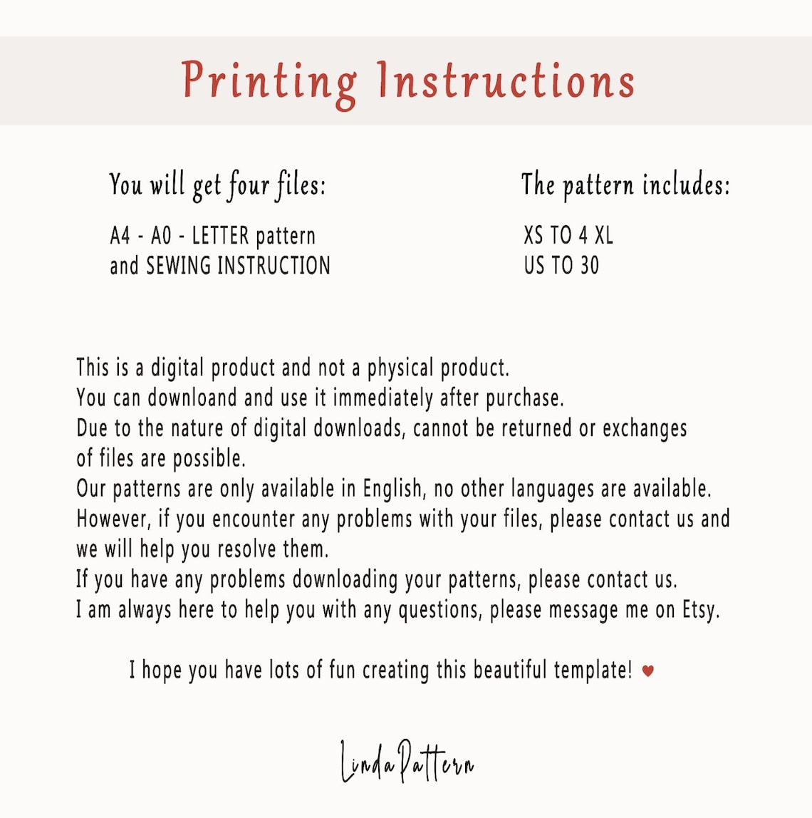 Linen Sleeveless Dress Pattern, Easy Sewing Dress, PDF Pattern, Long ...