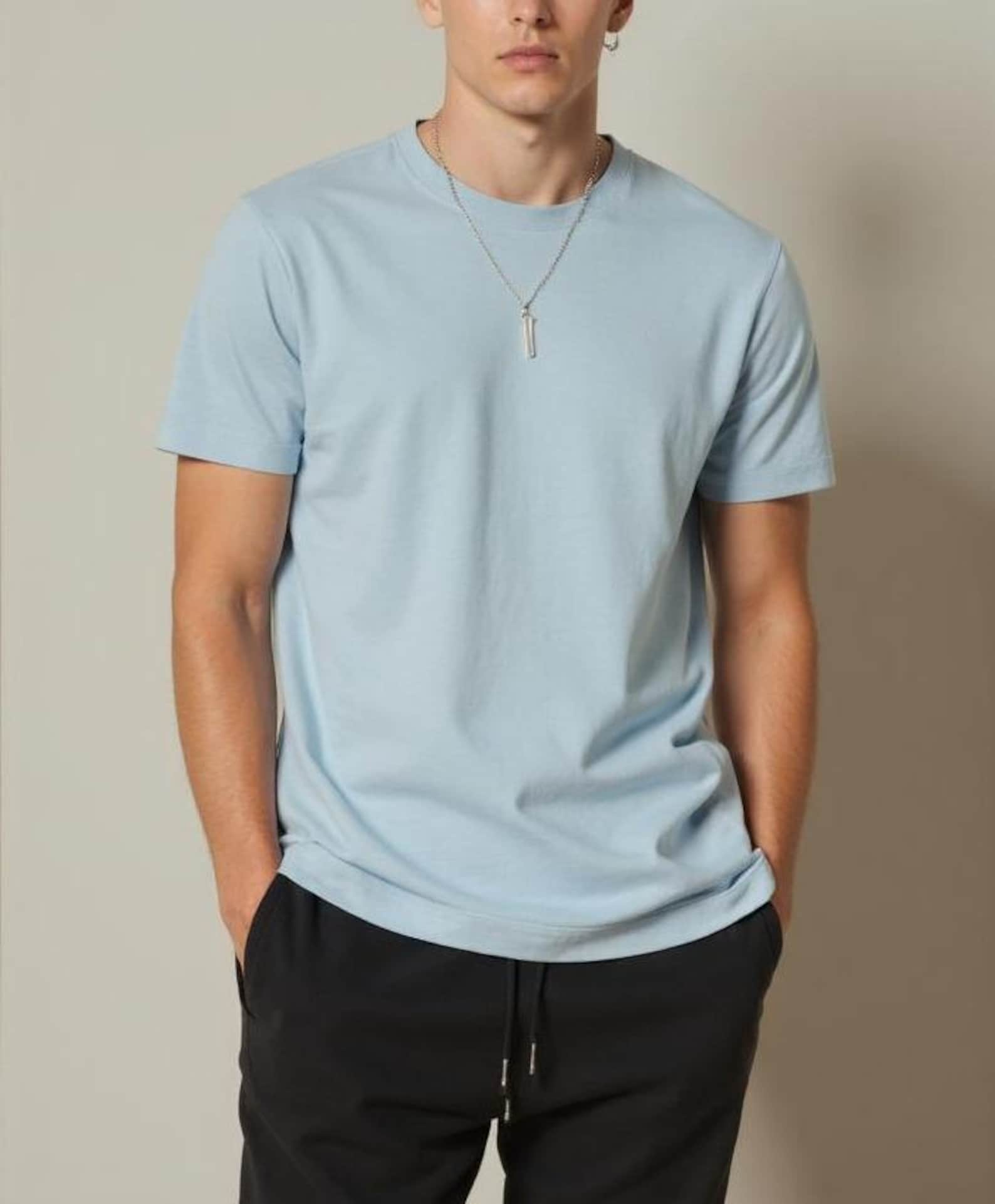 Basic Men's T-shirt Sewing Pattern, T-shirt Pattern for Men, T-shirt ...