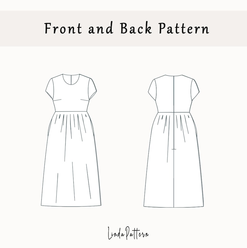 Long Sleeve Linen Maxi Dress, Linen Gathered Summer Dress Sewing ...