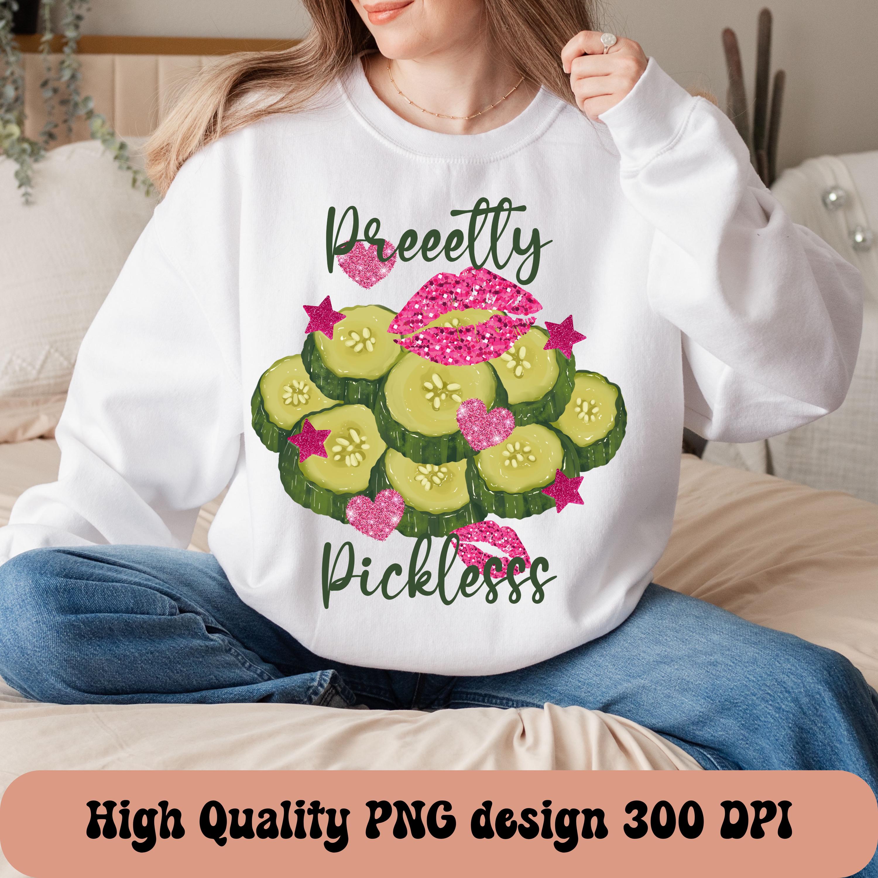 Pretty Pickles Glitter Png, Pickle Lovers Gift Png, Coquette Just a ...