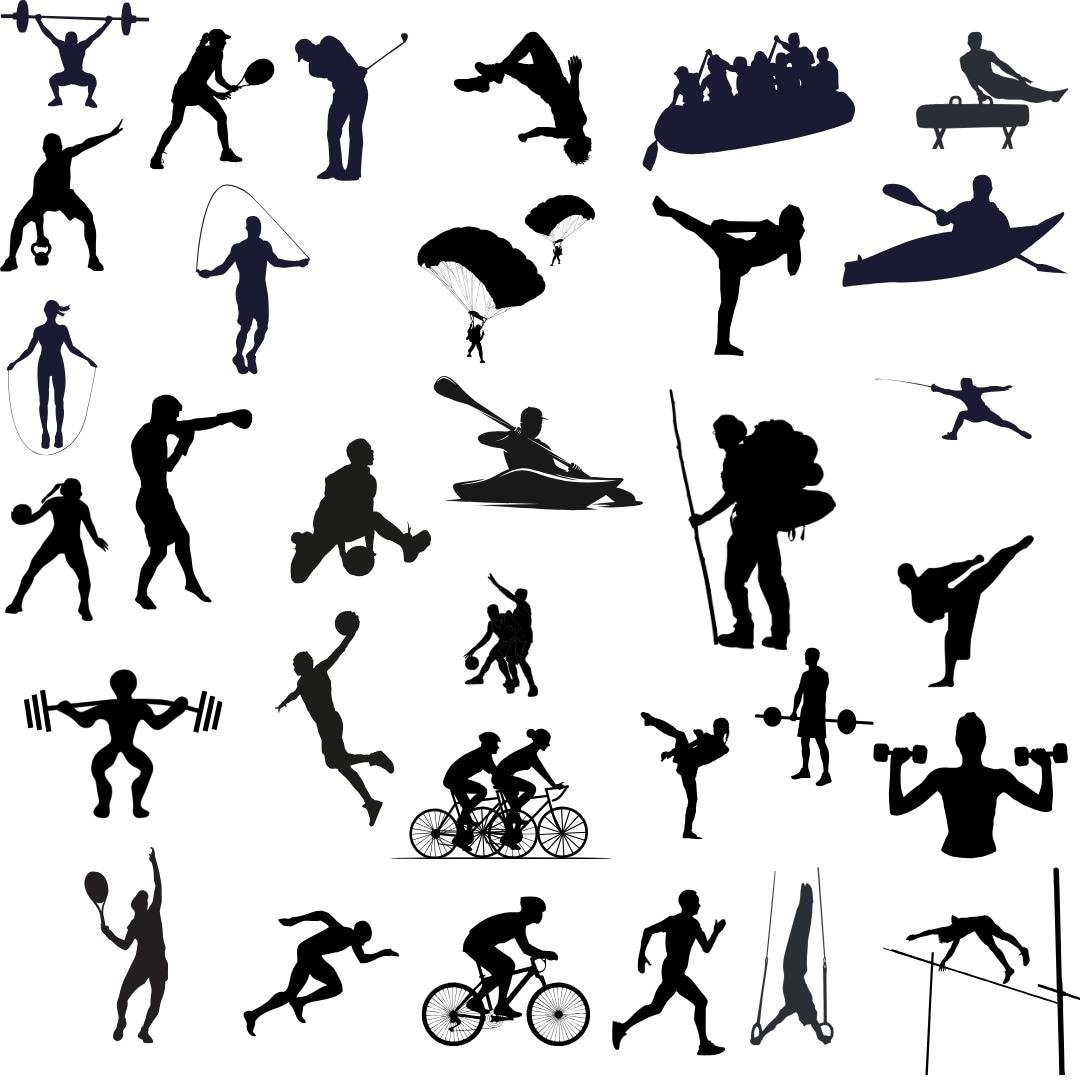 Athlete SVG, Sport Athlete Svg Bundle, Martial Artist Files for Cricut ...