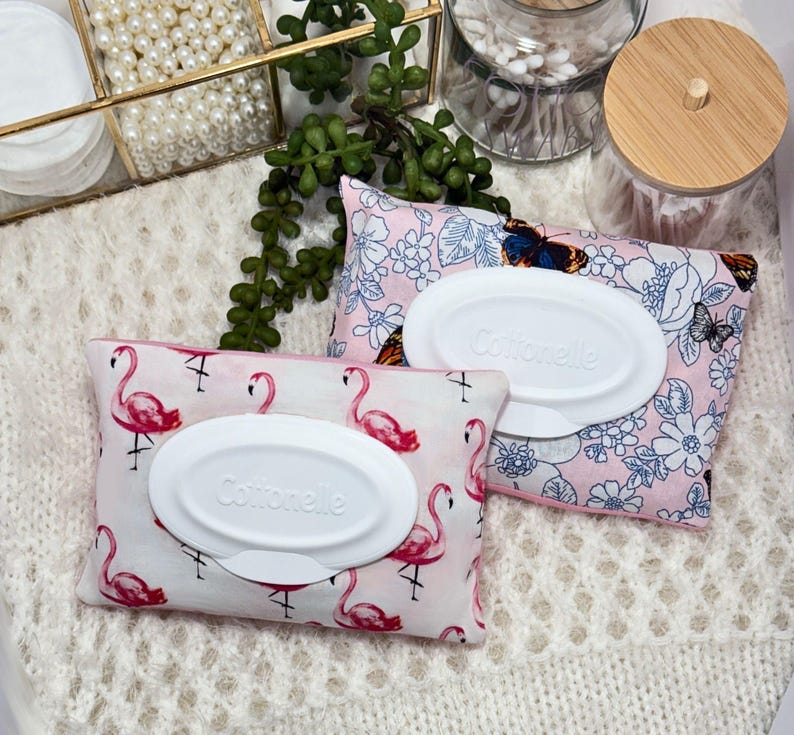 Cottonelle Wipe Case (2 Piece): Travel Wet Wipe Cover - Etsy
