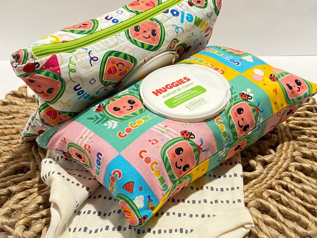 Baby Wipes Case Wipe Cover With Cocomelon Fabric - Etsy