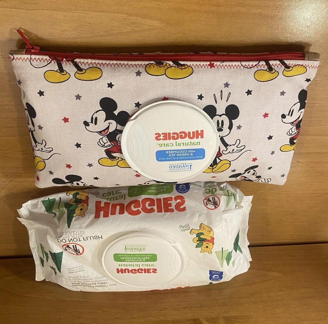 Mickey Mouse, Baby Wipes, Baby Wipes Case, Travel Wipe Case, Wipe Cover ...