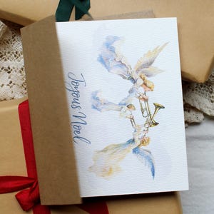 Angels Christmas Cards, Angel Christmas Card Set, Angels Greeting Cards ...