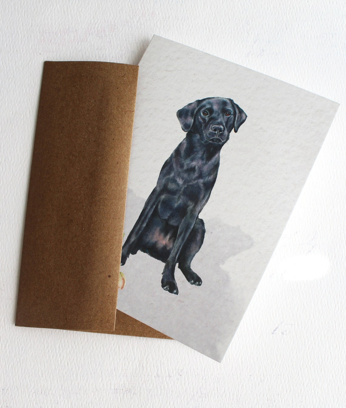 Labrador Note Cards Black Lab Cards Dog Stationery Dog | Etsy
