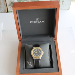 Vintage Swiss Edox Wrist Watch, Unisex Vintage Wrist Watch, Vintage ...