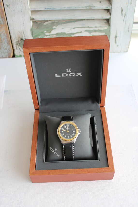 Vintage Swiss Edox Wrist Watch, Unisex Vintage Wrist … - Gem