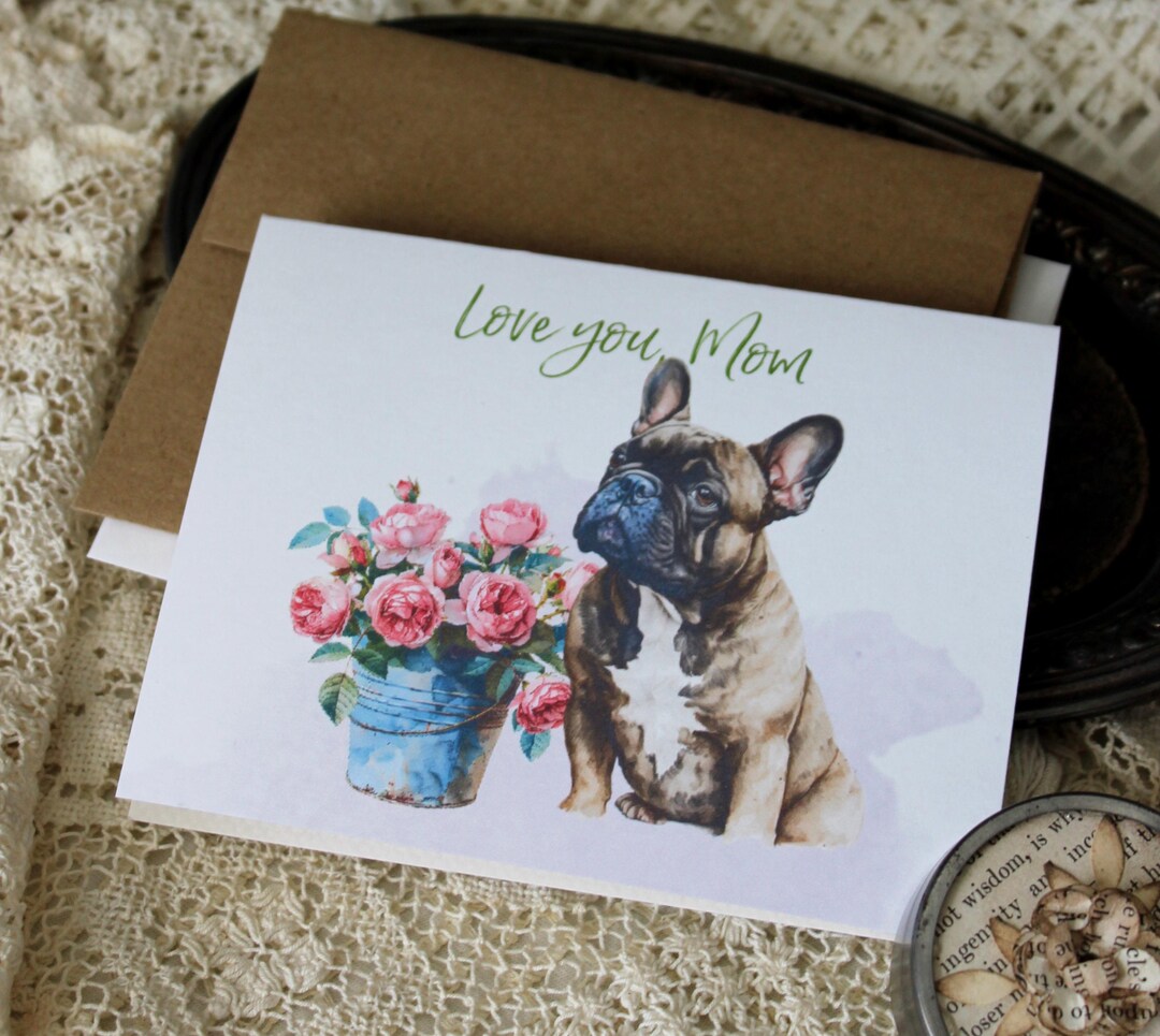 Mother's Day French Bulldog Cards, Frenchie Mother's Day Cards ...