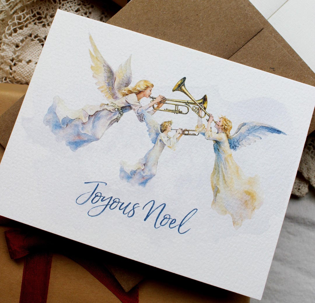 Angels Christmas Cards, Angel Christmas Card Set, Angels Greeting Cards, Christmas Angels Cards ...