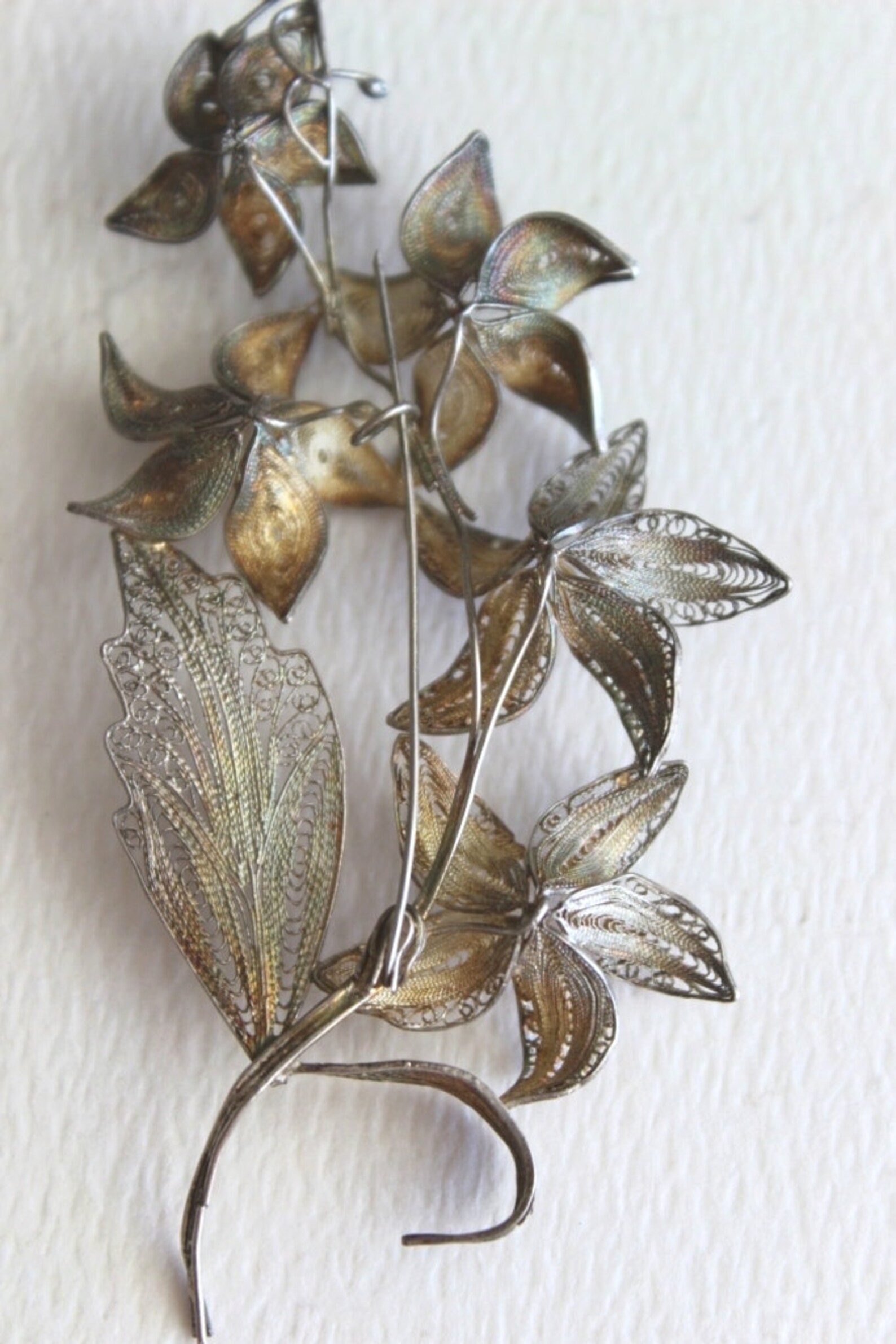 Vintage Sterling Silver Flower Brooch by Avintageobsession on - Etsy