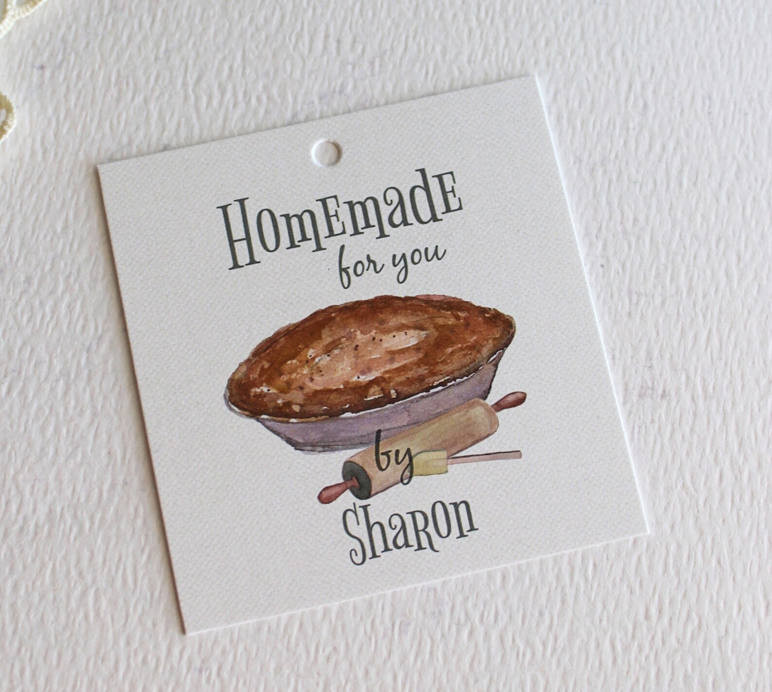 Baking Tags Personalized Baking Tags Baking Gift Tags - Etsy UK