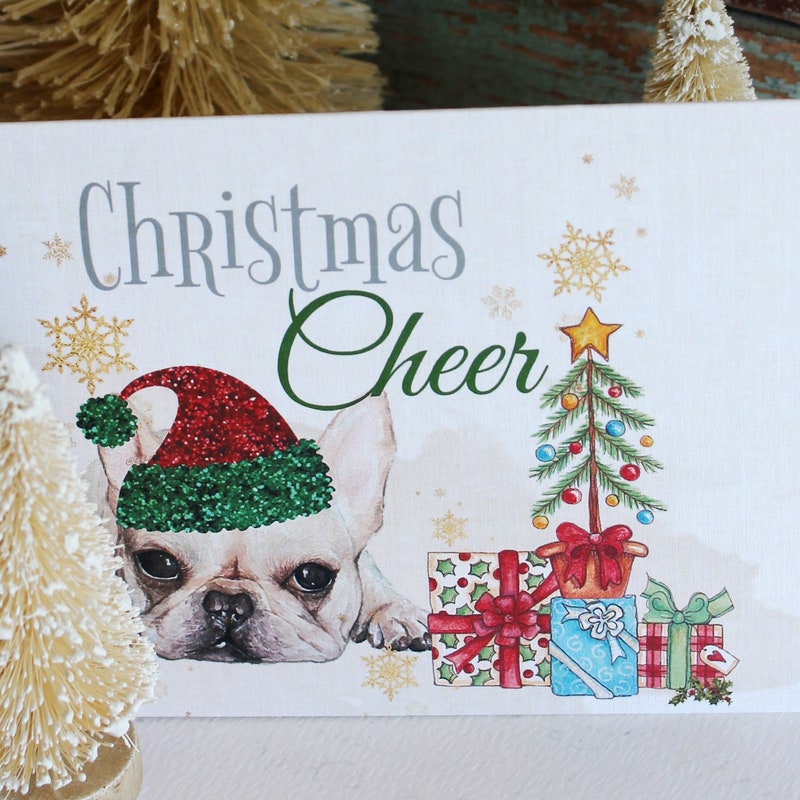 French Bulldog Card - Etsy