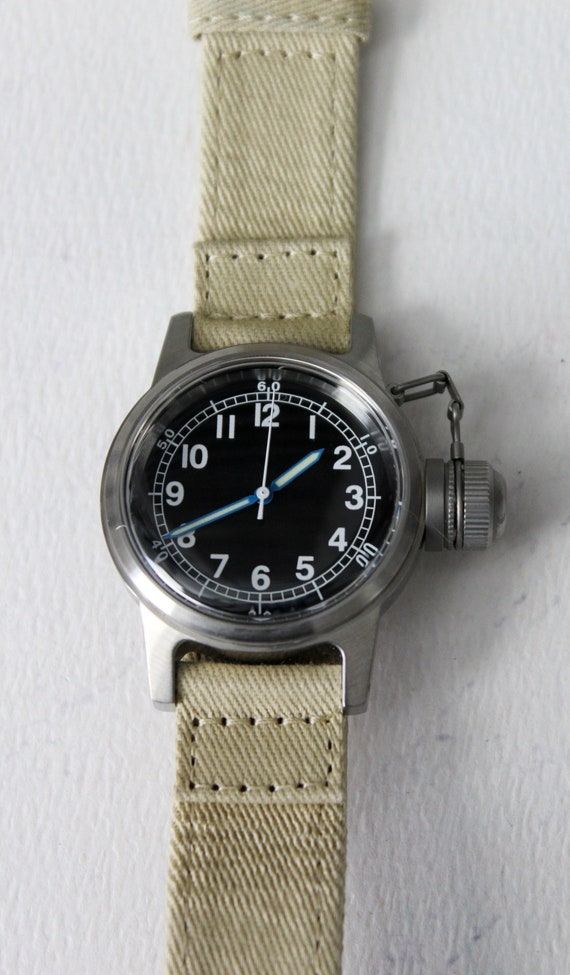 vintage military watch - Gem