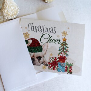 French Bulldog Christmas Cards Frenchie Christmas Card Set Set of 10 ...