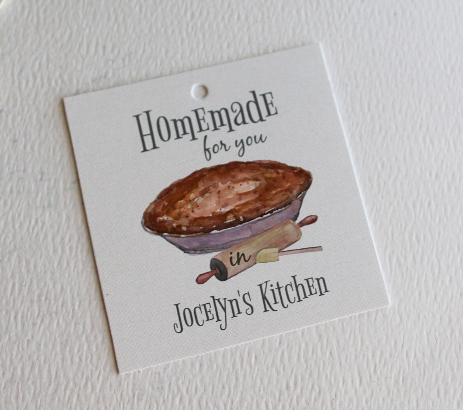 Baking Tags Personalized Baking Tags Baking Gift Tags - Etsy UK