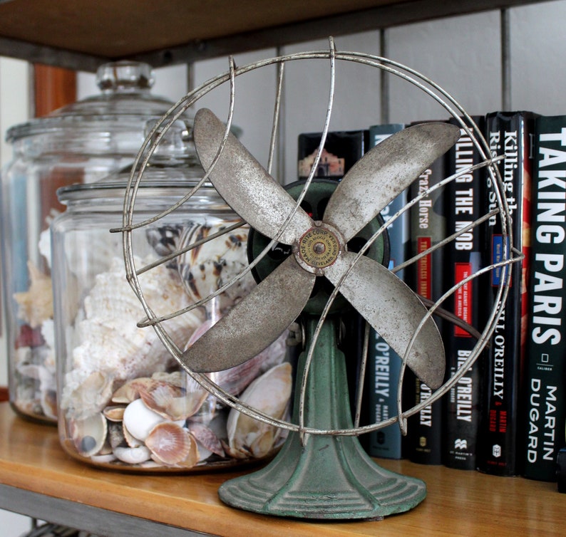 Vintage Table Fan Old Table Fan Vintage Electric Table Fan - Etsy