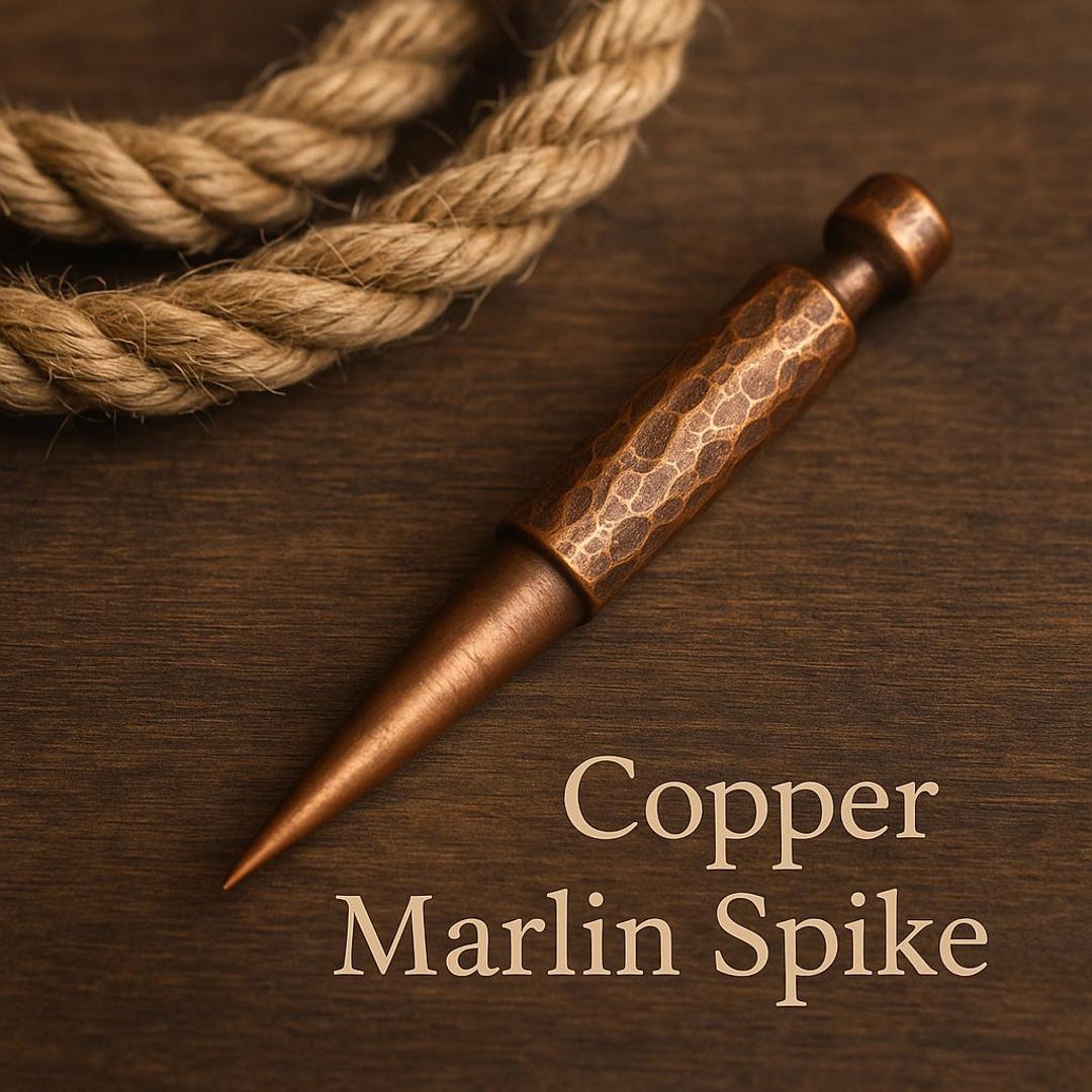 Handmade Copper Marlin Spike: Nautical Ropework Fid Tool - Etsy UK