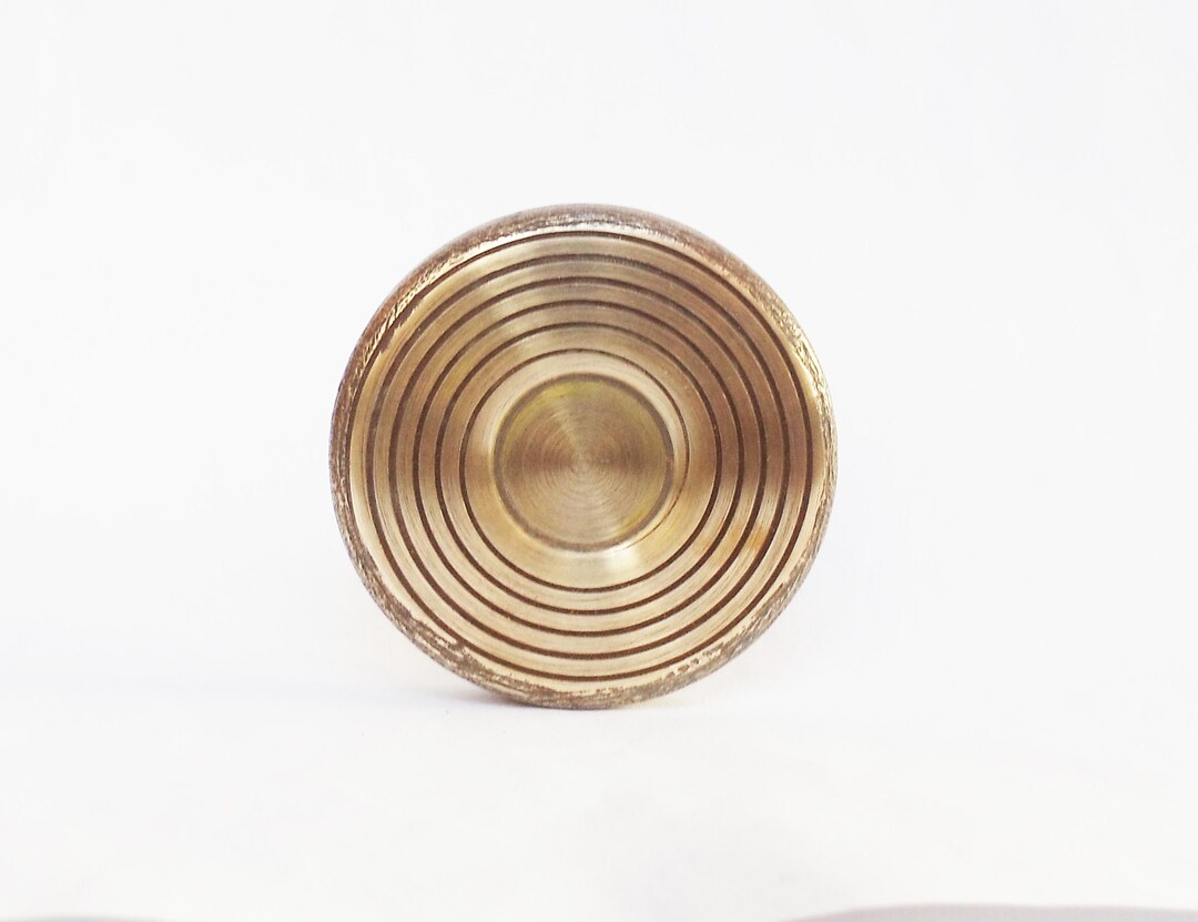 Worry Coin, Brass Worry Coin, Challenge Coin, Contact Coin, Solid Brass ...