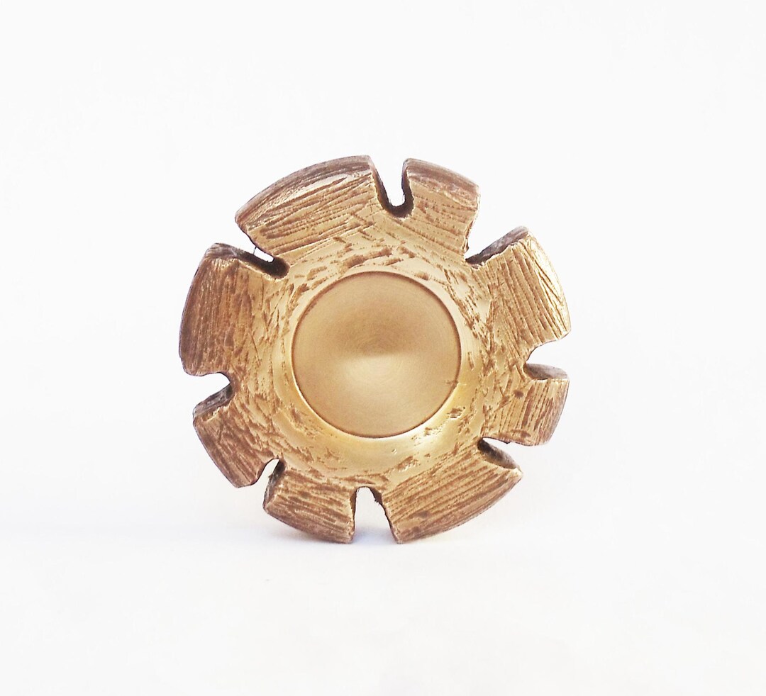 Worry Coin, Brass Worry Coin, Challenge Coin, Contact Coin, Solid Brass ...