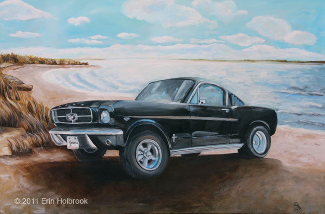 Classic Car Portraits - Custom Classic Car Painting, Vintage Car Art ...