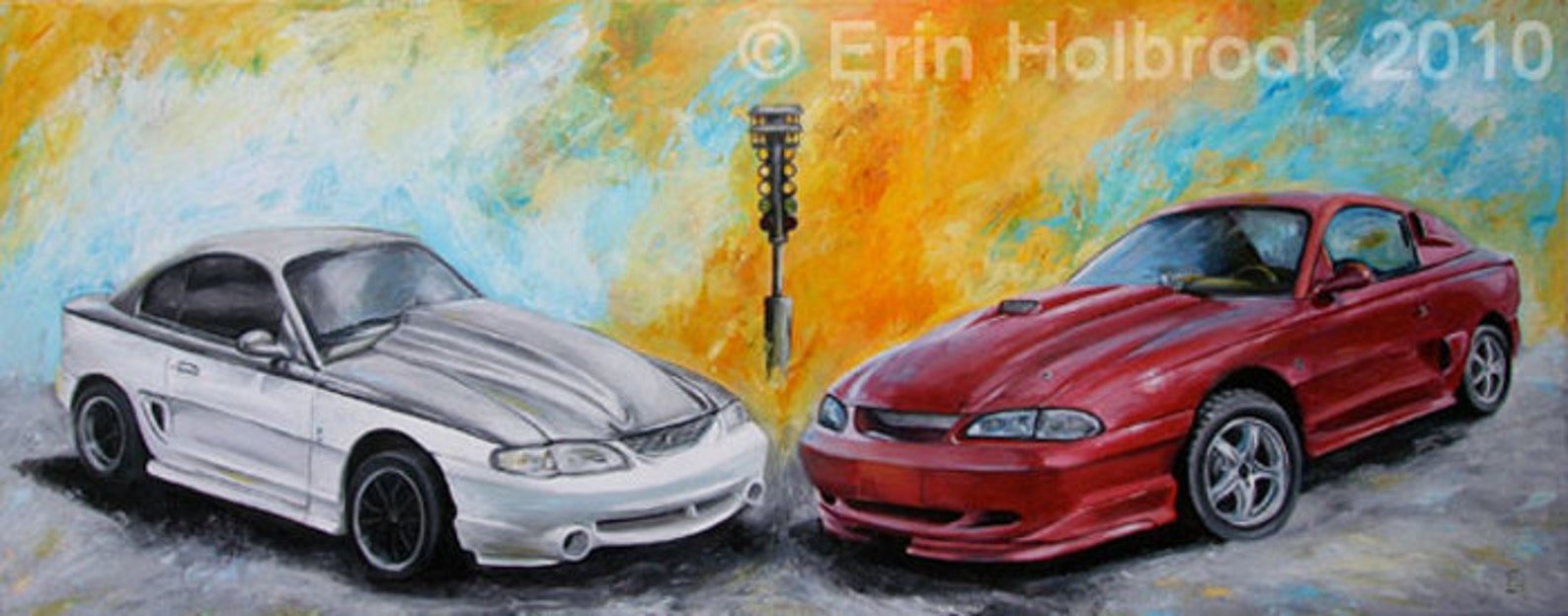 Classic Car Portraits - Custom Classic Car Painting, Vintage Car Art ...
