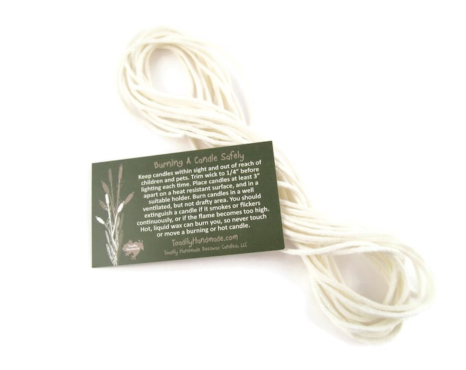 Square Braid Cotton Wick Assorted Sizes - Etsy