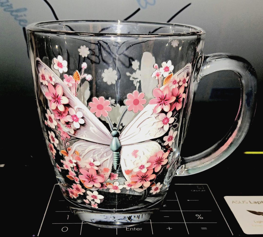 Etched Glass Cups - Etsy