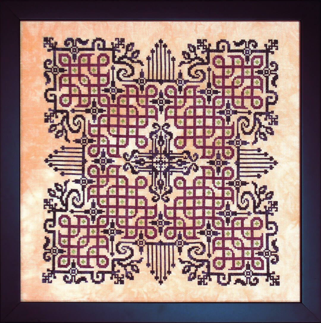 Peace Wheel - PDF Cross Stitch Chart - Etsy